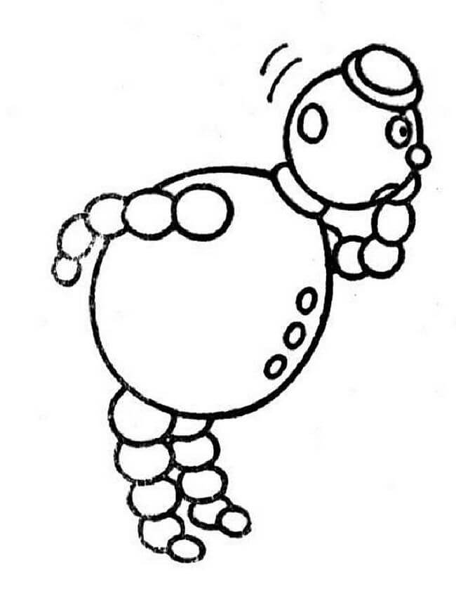 Baby rattle coloring pages